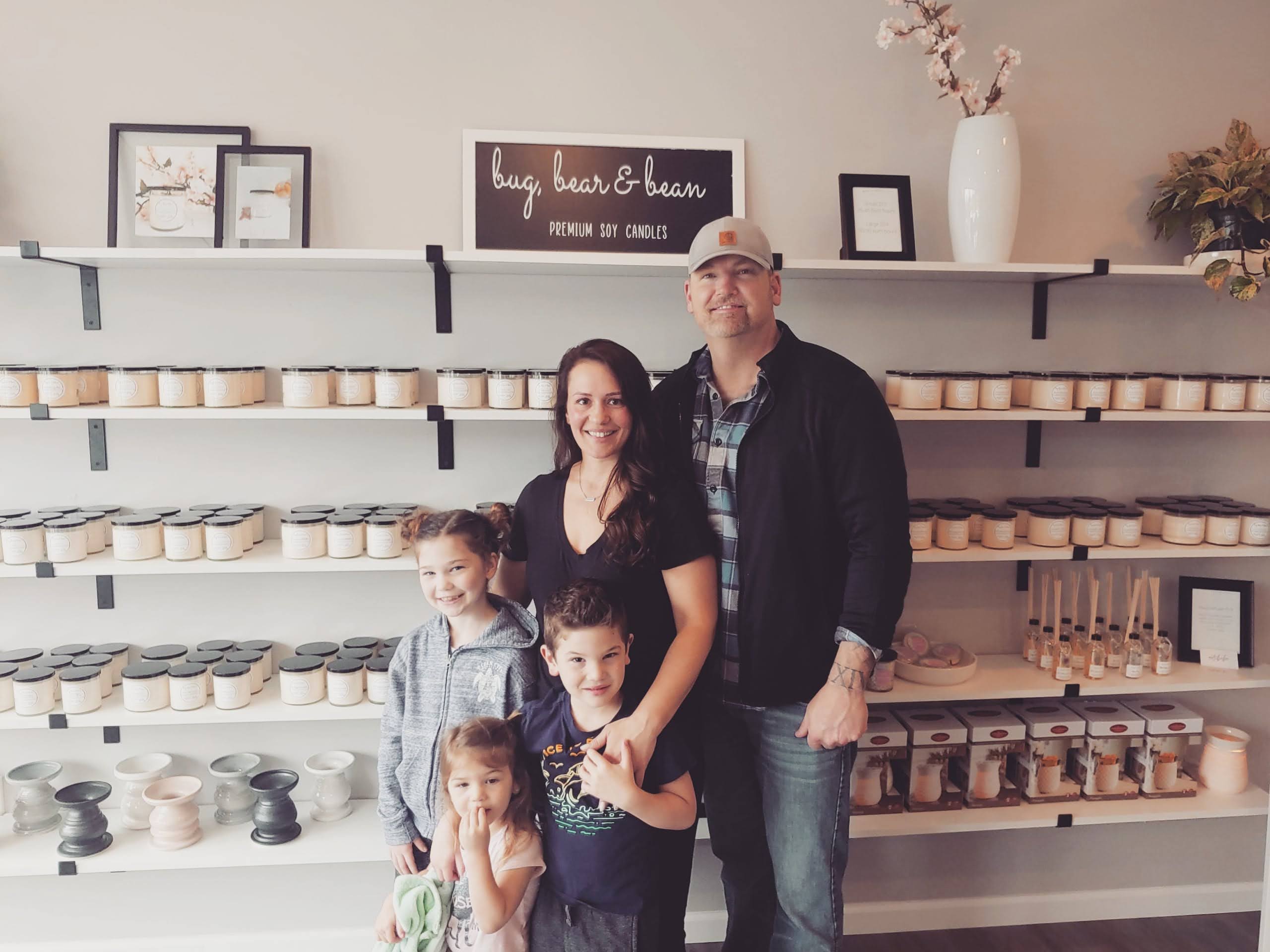 My Core – bug, bear & bean candles